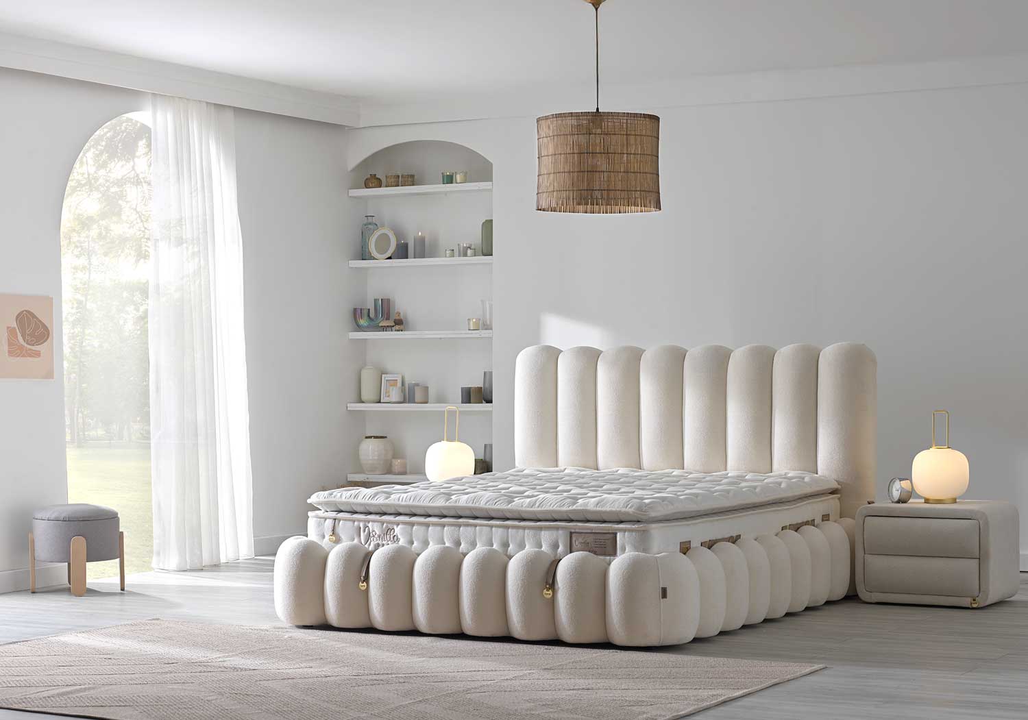 Vanilla Dream Loop Baza - Bambi Yatak - Yatak Sanatı | Yatak Fiyatları